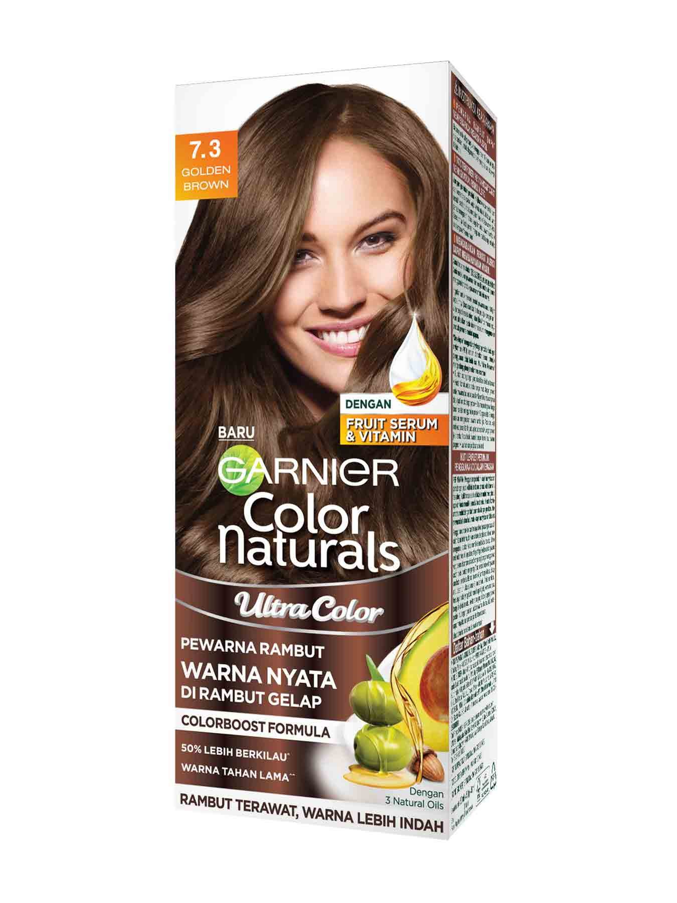 Color Naturals Ultra Color 7.3 Golden Brown Kit Garnier