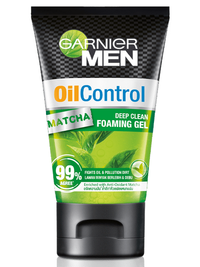Garnier Men | Garnier Men Oil Control Matcha Deep Clean Foaming Gel