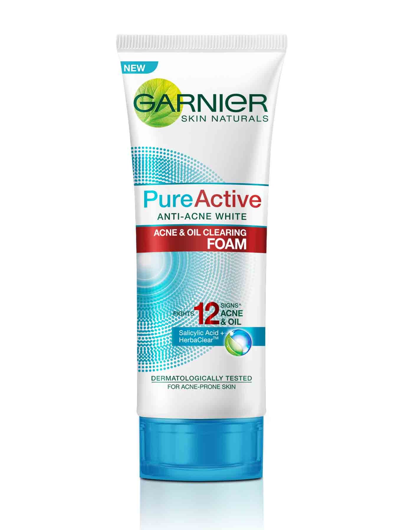 Garnier Pure Active Anti-Acne Foam 100ml
