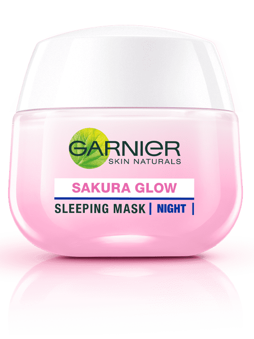 Garnier Sakura Glow Pinkish Radiance Sleeping Essence