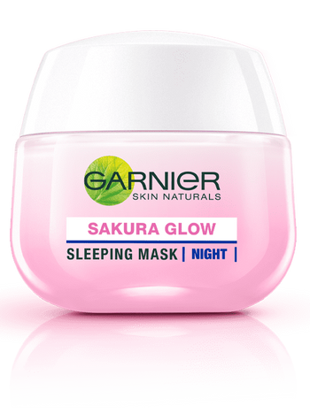 Garnier Sakura Glow Pinkish Radiance Sleeping Essence