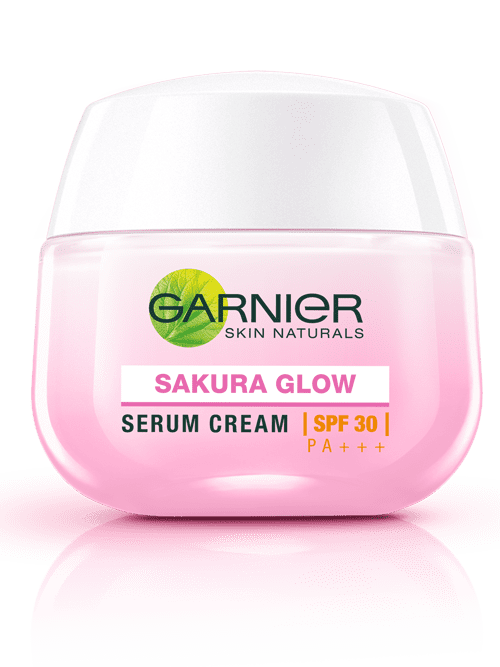 Sakura Glow Serum Day Cream 50ml: Kulit Berseri dan Halal | Garnier
